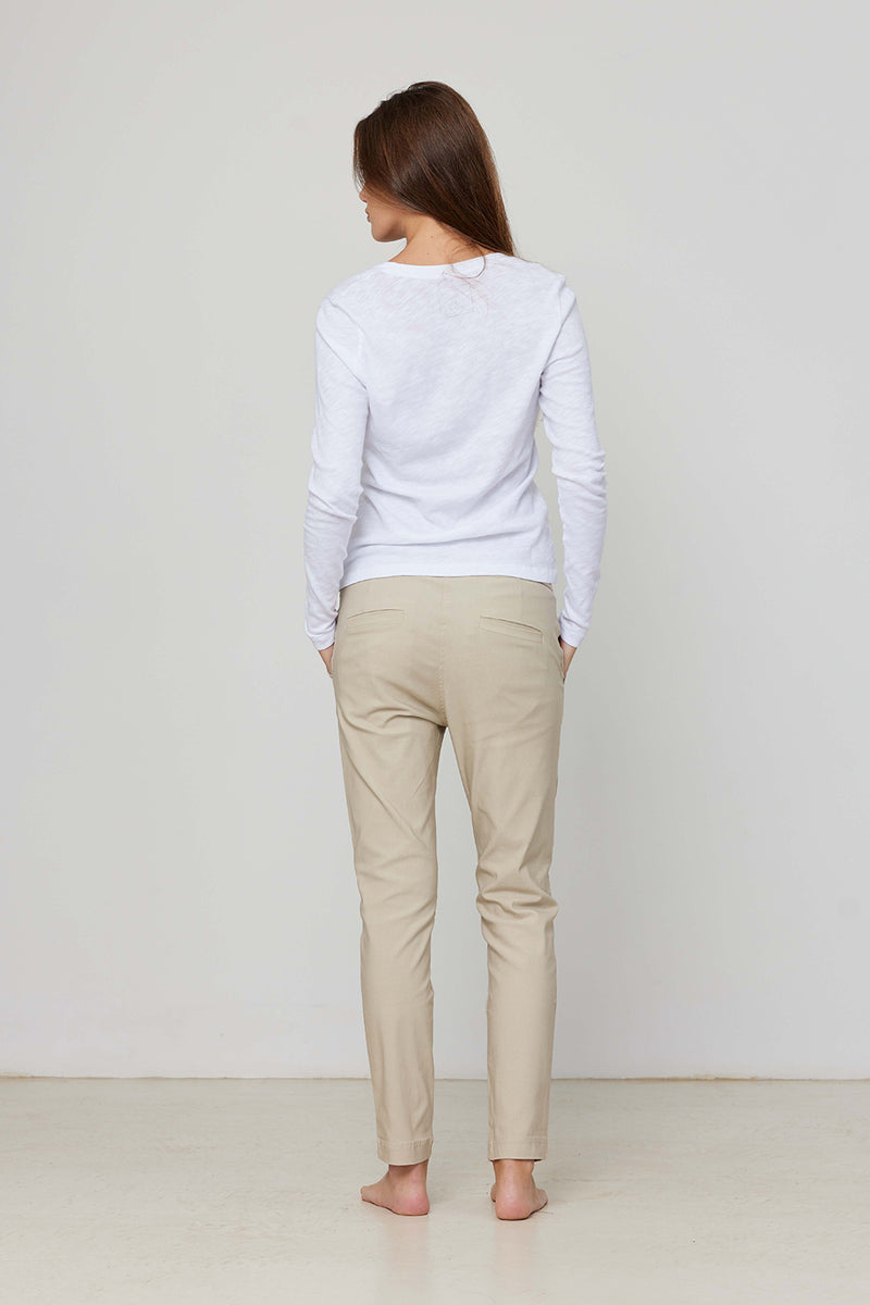Classic Beige Pants – TAMU PANTS